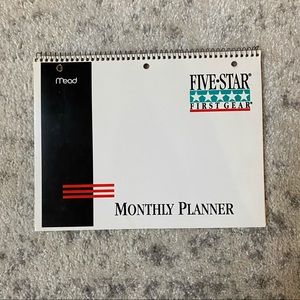 Mead | Office | Mead Monthly Calendar Planner Notebook | Poshmark